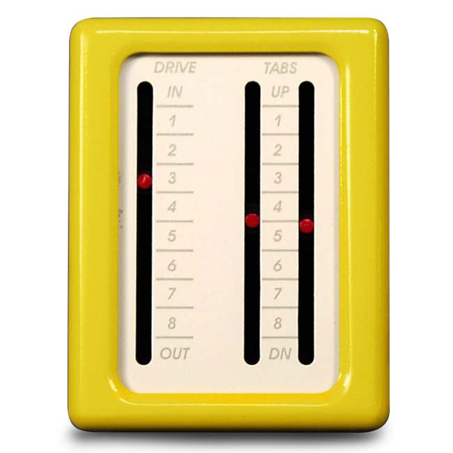 EDDIE MARINE 2 DRIVE 1 TAB MECHANICAL INDICATOR – Monster Marine Store